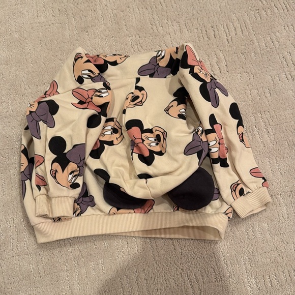 H&M | Matching Sets | Hm Baby Girl Disney Minnie Mouse Hoodie And ...